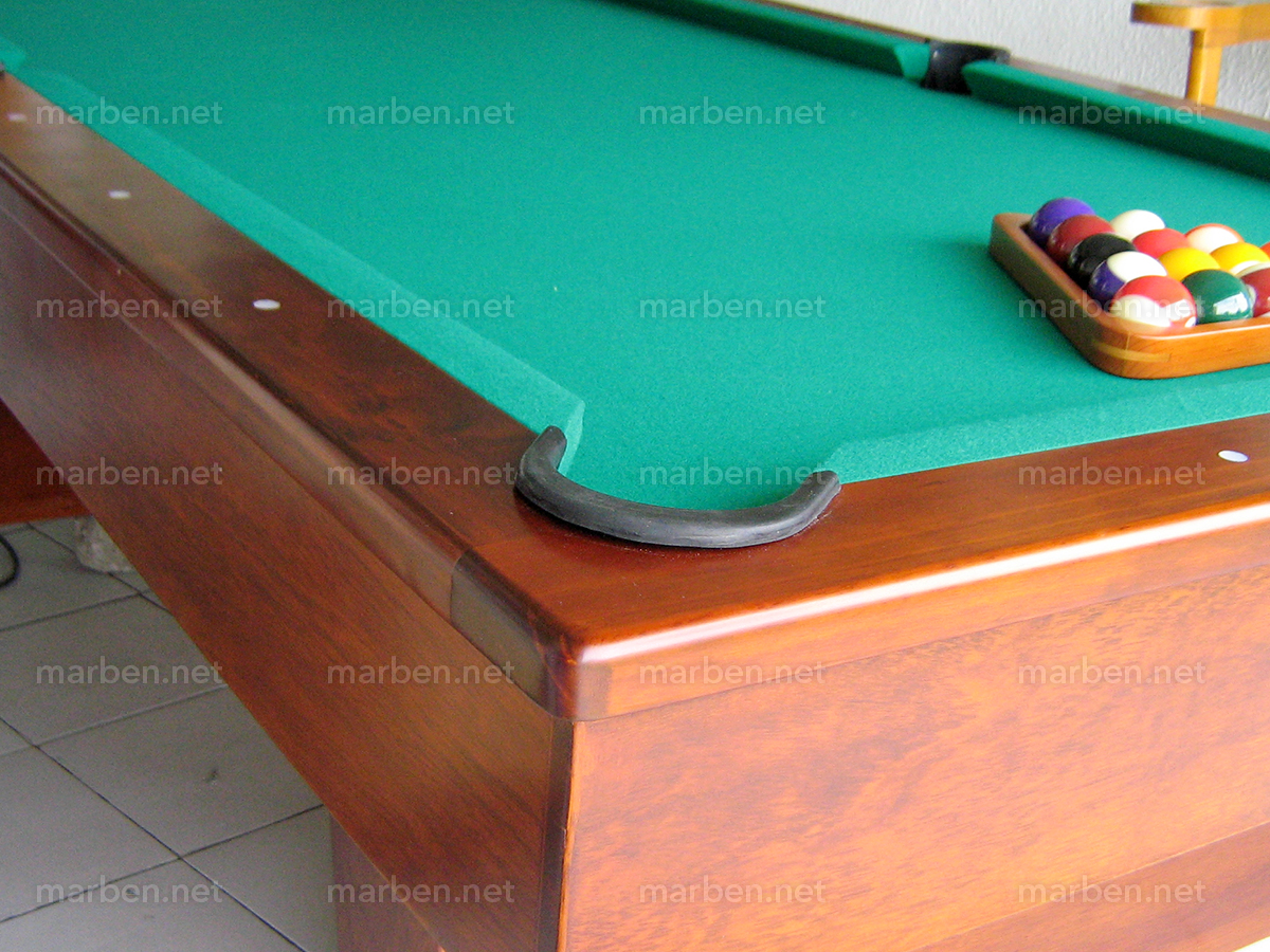 Mesa de Billar California Madera Pino Color Olmo Tamaño 7 Ft