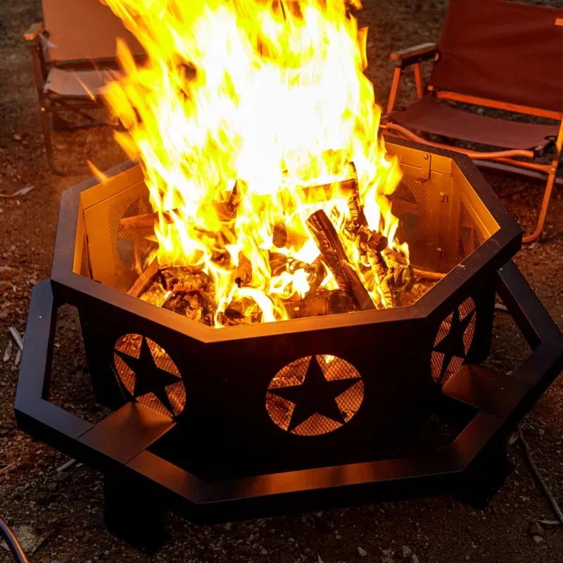 Mobiliario para Exteriores - Chimeneas y Fogones - Fogon Octagonal con ...