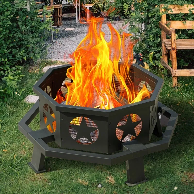 Mobiliario para Exteriores - Chimeneas y Fogones - Fogon Octagonal con ...